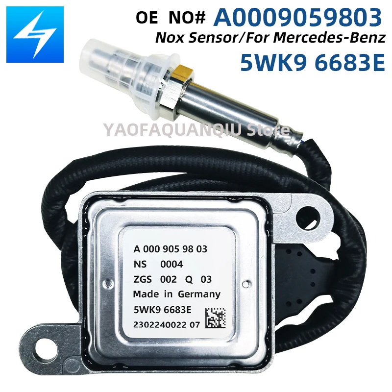 A0009059803 5WK96683E Nitrogen Oxide Nox Sensor For Mercedes-Benz W156 ...
