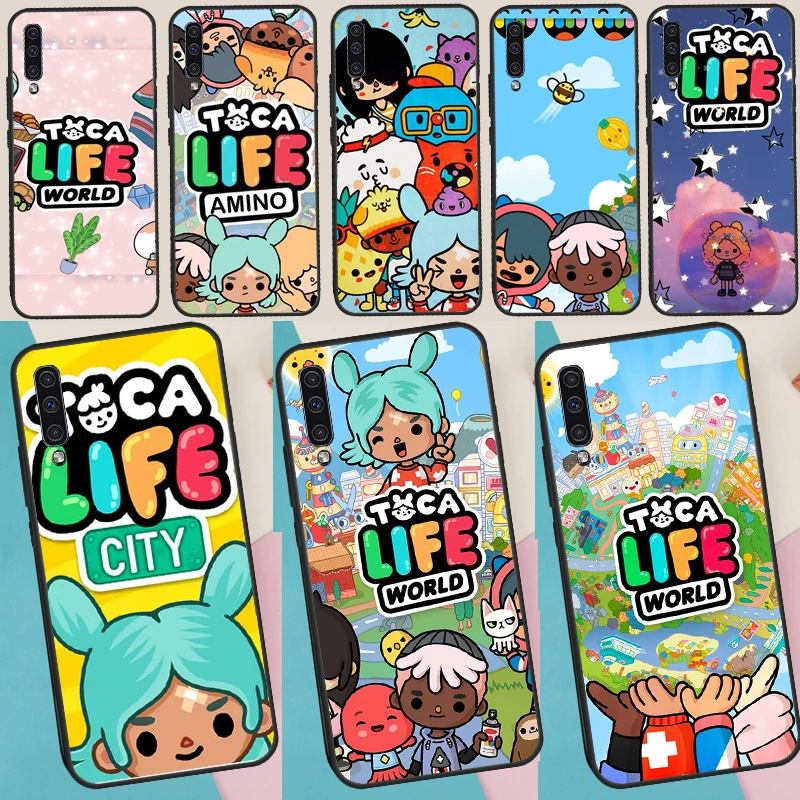 Toca Boca Toca Life World Game Case For Samsung Galaxy A51 A71 A52 A72 ...