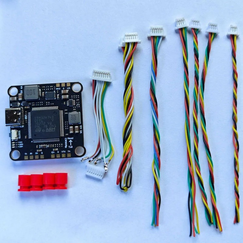 1Set-H7D-MK1-H743-Flight-Control-2S-6S-6V-26V-Input-Voltage-8-PWM ...