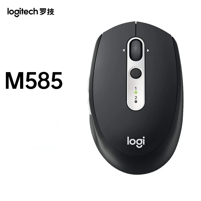 Original logitech mouse m585 óptico sem fio mouse 1000 dpi 3 botões usb ...