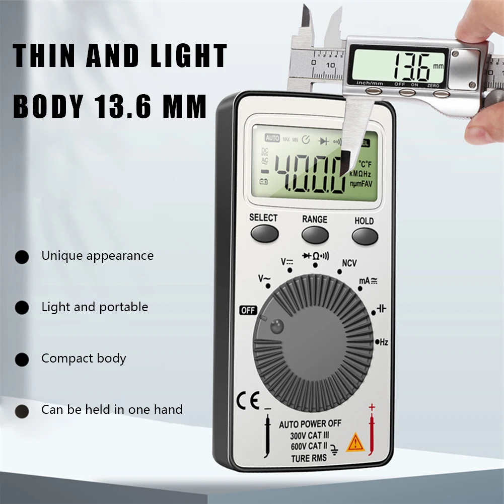 Digital-Display-Multimeter-DC-AC-Voltage-Card-Multimeter-Ultra-Thin-NCV ...