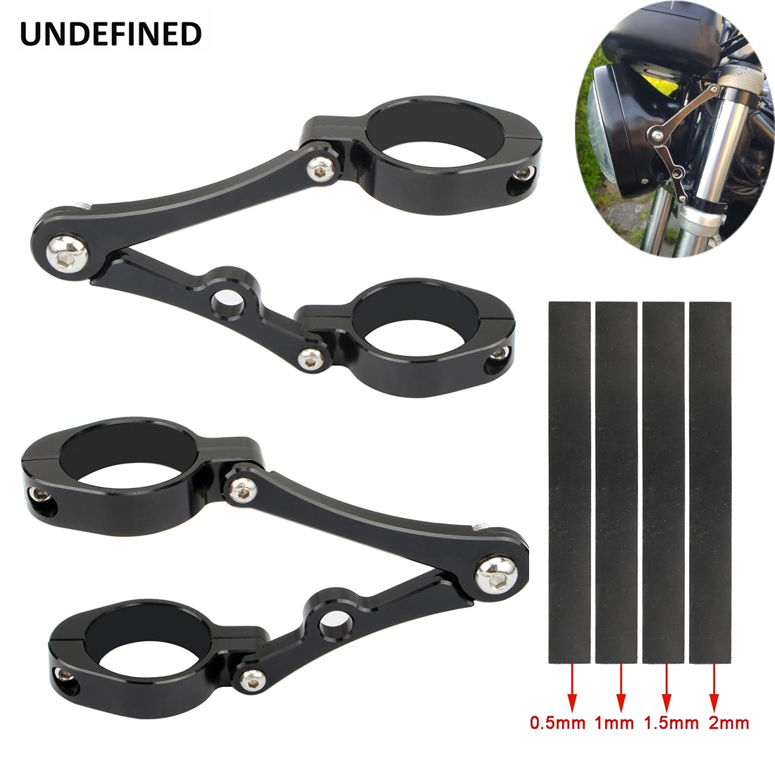 Motorcycle Headlight Bracket Mount | Cafe Racer Headlight Motorcycle ...