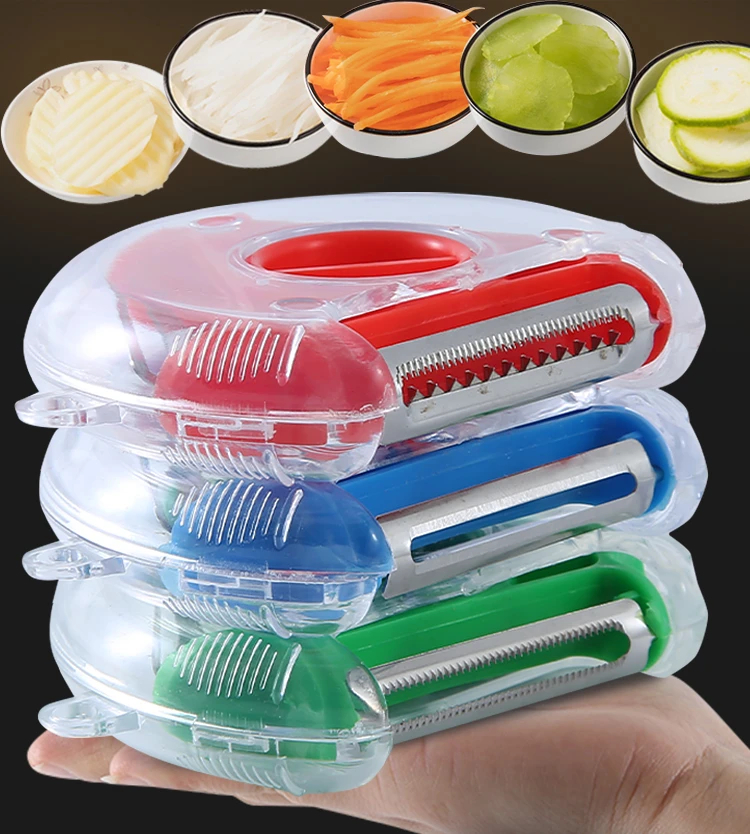 Multifunction-Kitchen-Tools-Slicer-Stainless-Steel-Peeler-Shredder ...