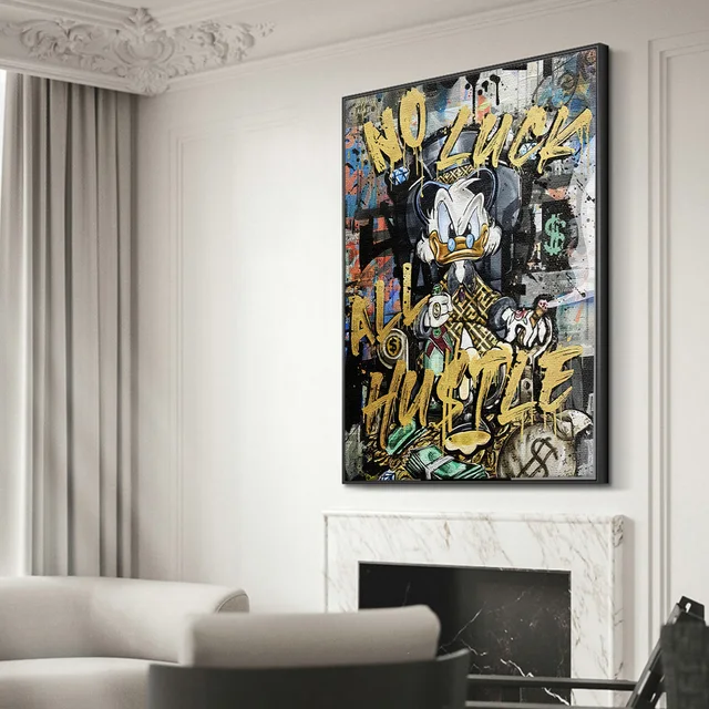 [Recommended item] Donald Duck Hustle Graffiti: Transform Your Walls ...