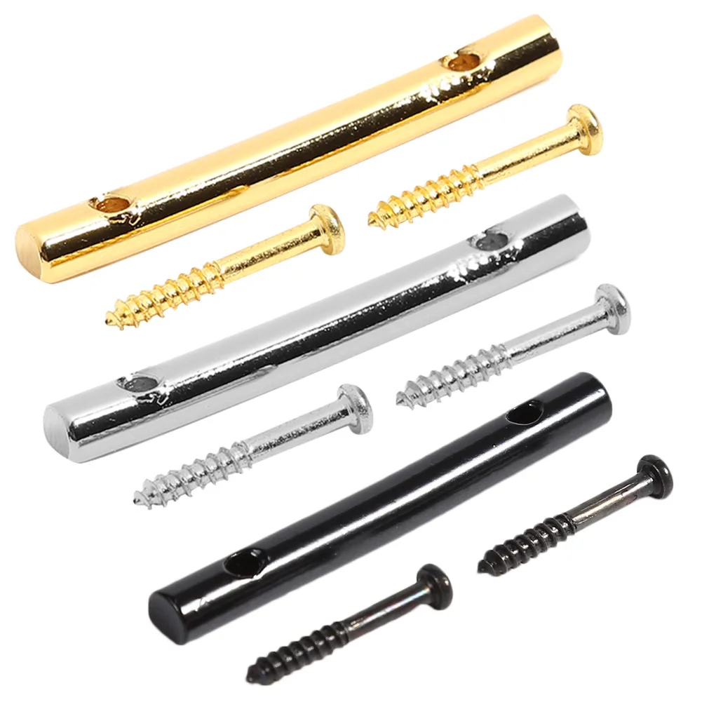 Electric-Guitar-Chord-Tension-Stripe-with-Screws-45mm-Iron-Strings ...