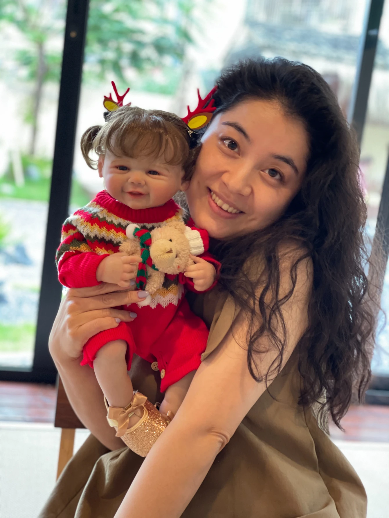 Handmade-Reborn-Baby-Doll-com-roupas-Fawn-3D-pele-pintada-menina-rec-m ...