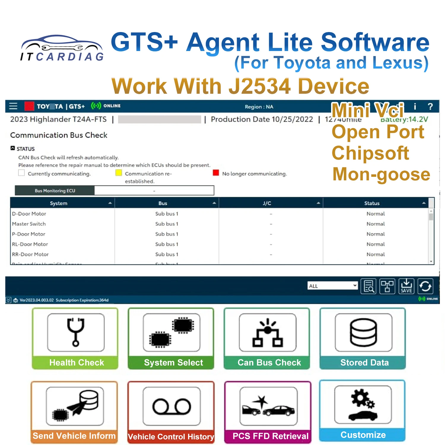 Software-GTS-Agent-Lite-para-Toyota-Lexus-diagn-stico-Global-Scantool ...