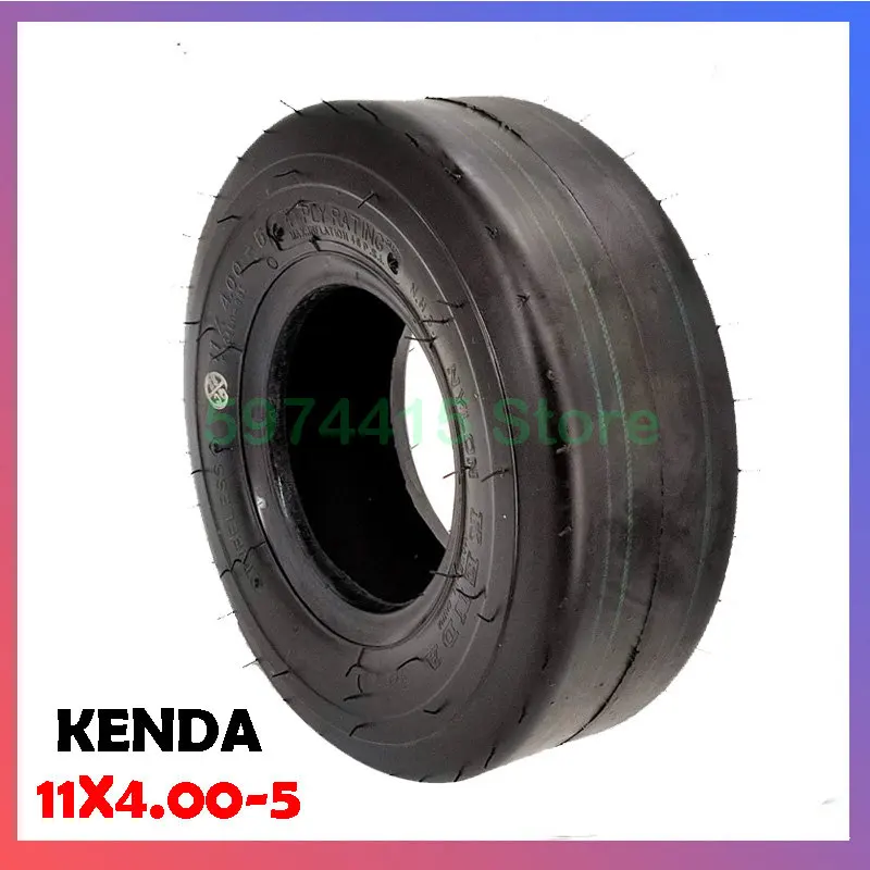 Good Quality 11 Inch Tire 11x4.00-5 Tubeless Tire 5-inch Hub Lawn Wheel ...