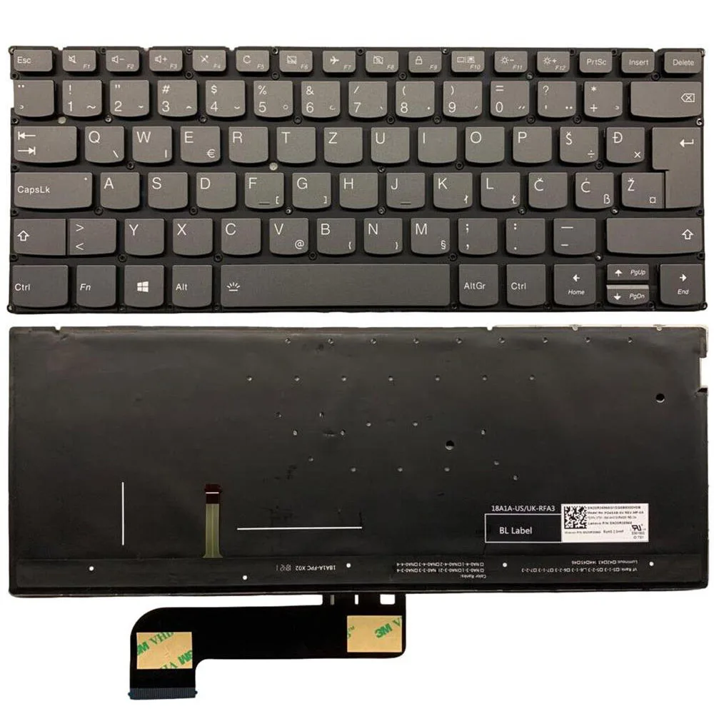 New US Keyboard For Lenovo Yoga S730-13IWL S730-13IML IdeaPad 730S ...