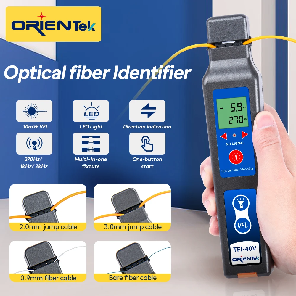Orientek-TFI-40-Active-Optical-Fiber-Identifier-Live-Fiber-Cable-Tester ...