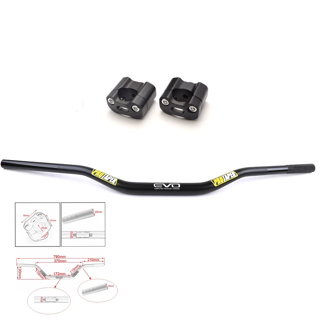 Motorcycle-1-1-8-28MM-CNC-Handlebar-Hand-Fat-Handle-Bar-For-KTM-YAMAHA ...