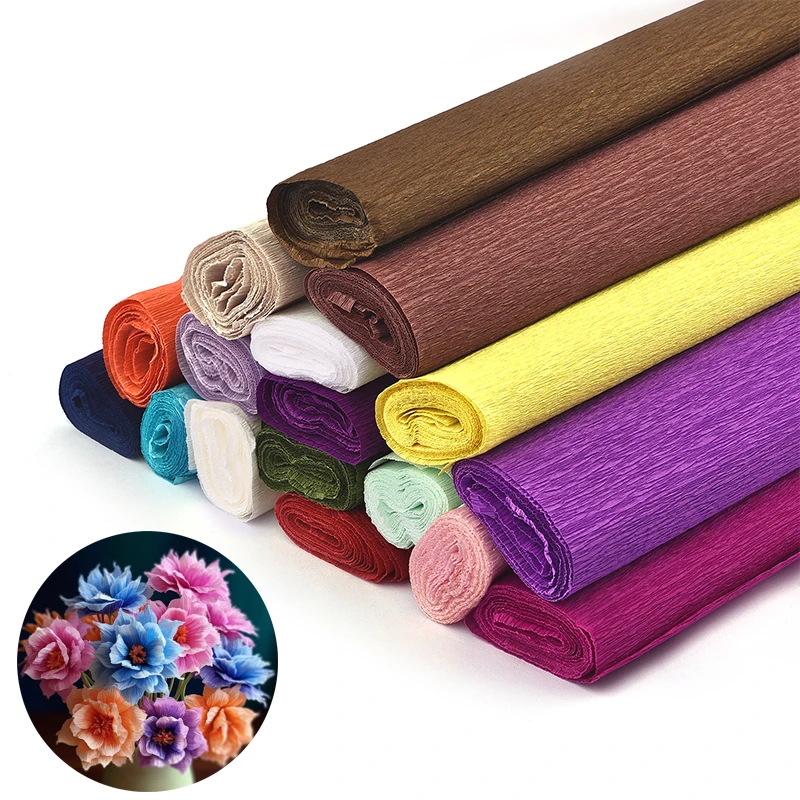 Crepe-Paper-250x50cm-Colorful-Red-Yellow-Green-Crepe-Paper-Roll-Origami ...