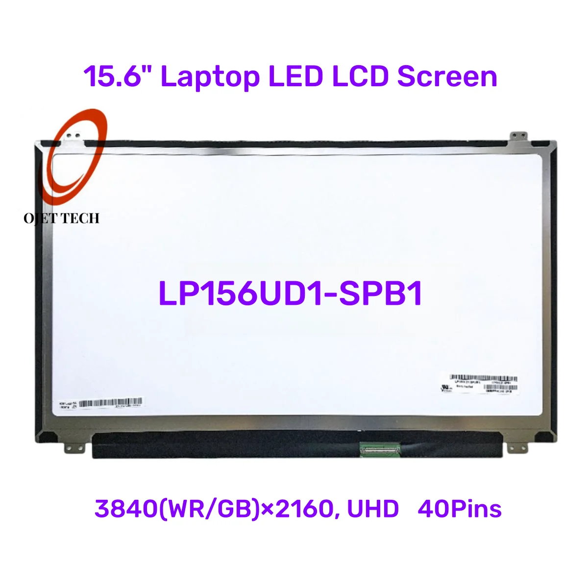 For-Asus-UX501V-Laptop-LCD-Screen-IPS-EDP-40pin-4K-UHD-3840-2160-15-6 ...