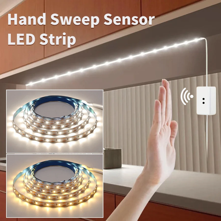 Hand-Sweep-LED-Strip-Lights-1M-2M-3M-4M-5M-10M-LED-Strip-with-Hand ...