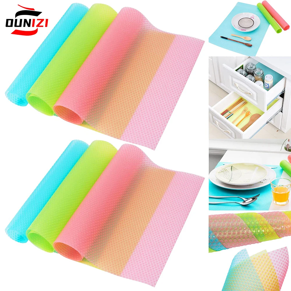 Refrigerator Pad Waterproof Fridge Mats Liners Washable Fridge Pad Mat ...