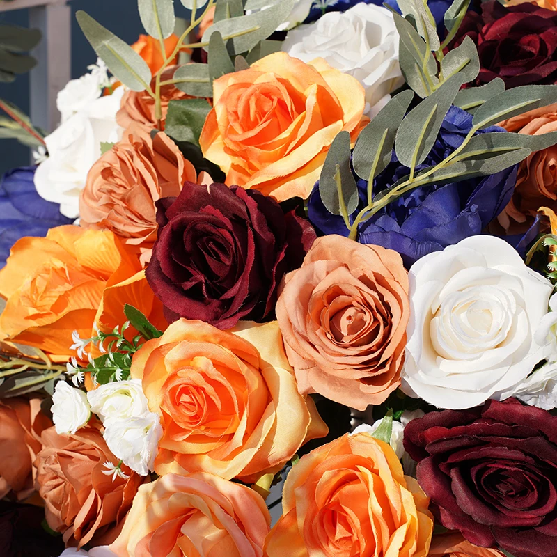 Orange Rose Centerpieces