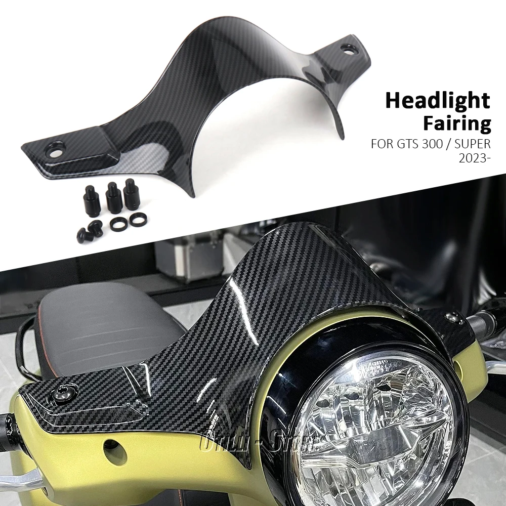 Motorcycle-Carbon-Fiber-Black-Windshield-Wind-Deflector-Windscreen ...