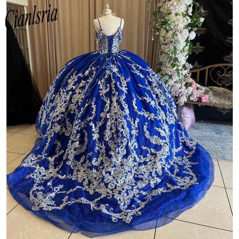 Luxury-Royal-Blue-Quinceanera-Dresses-16-Year-Girl-Lace-Applique-Corset ...