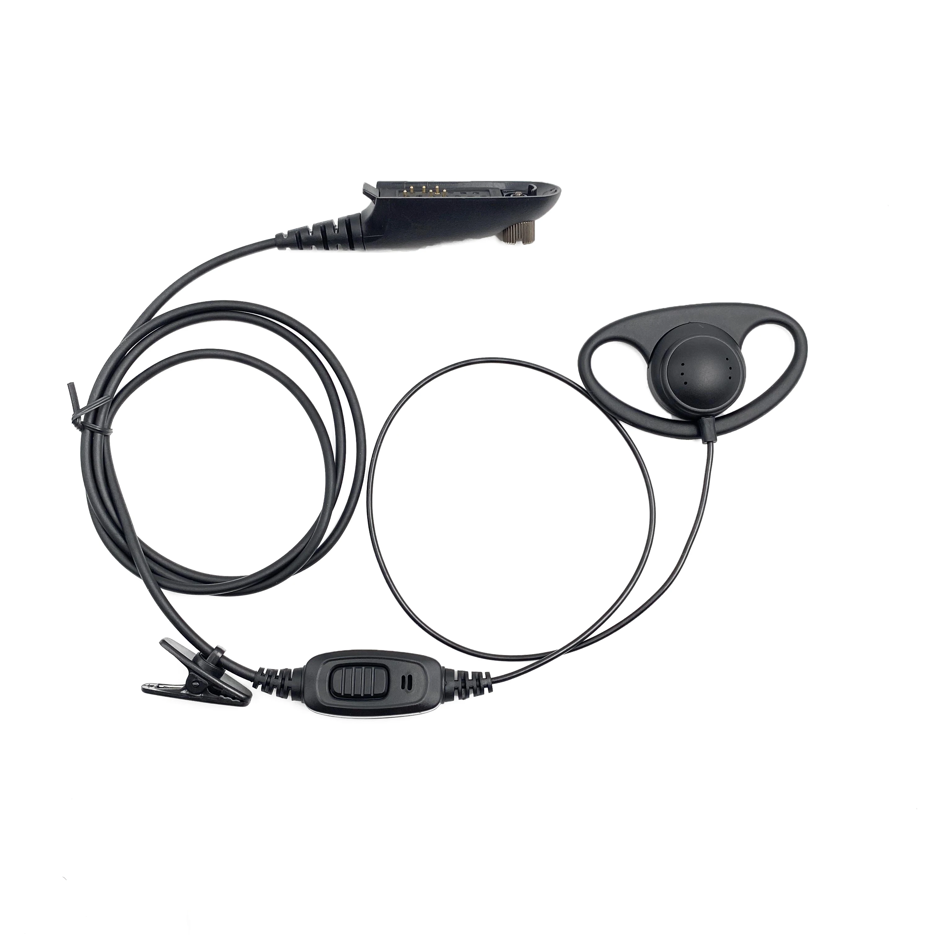 D-shape-Ear-Hang-Hook-Earpiece-Headset-Earphone-Mic-for-Motorola-Two ...