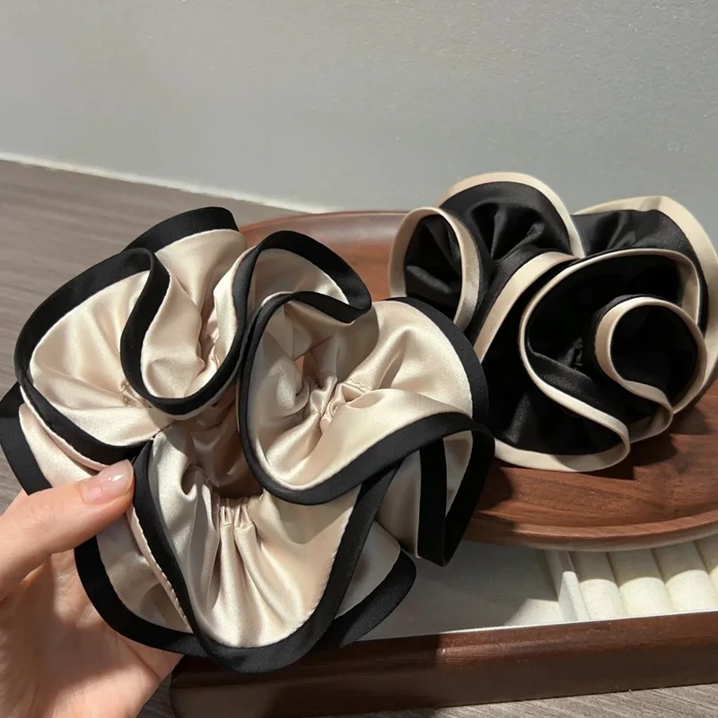 Scrunchies-for-Hair-New-Fashion-Luxury-Satin-Silk-Hair-Loop-Bud-Shaped ...