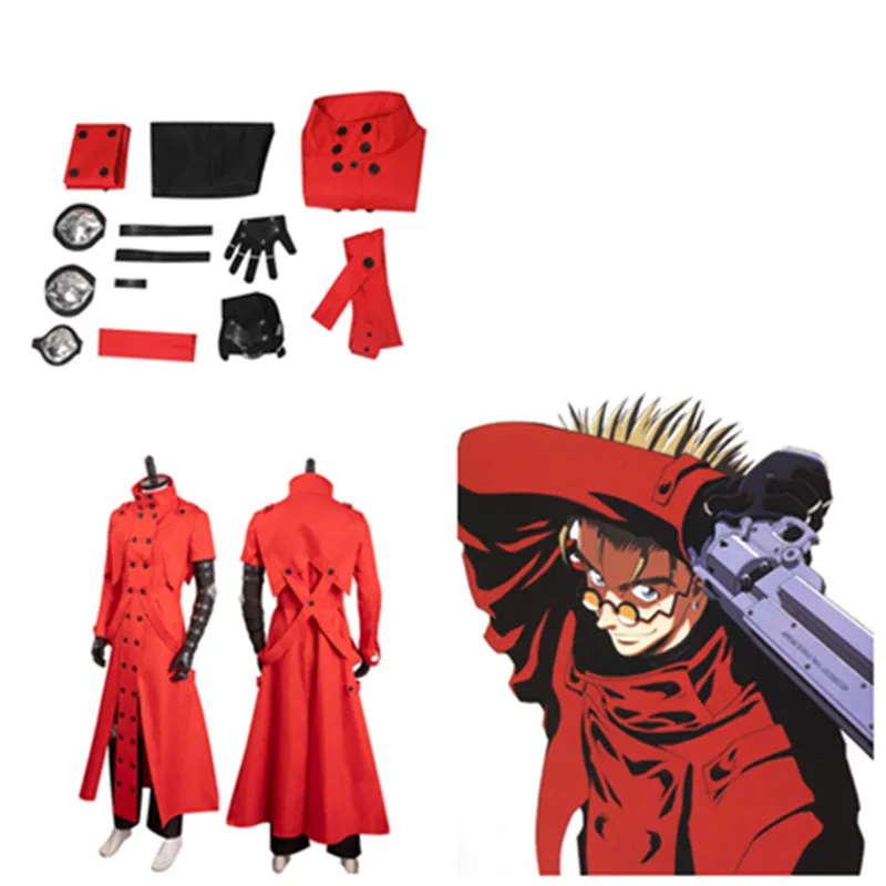 Vash-the-Stampede-Cosplay-Anime-Trigun-Costume-Men-Red-Coat-Pants-Belt ...
