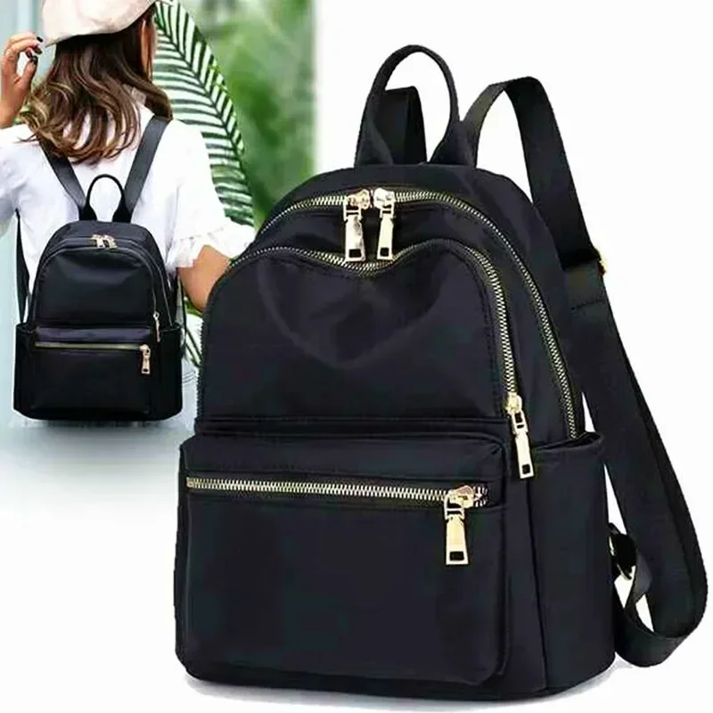 New Female Fashion Lady High Capacity Waterproof College Backpack ...