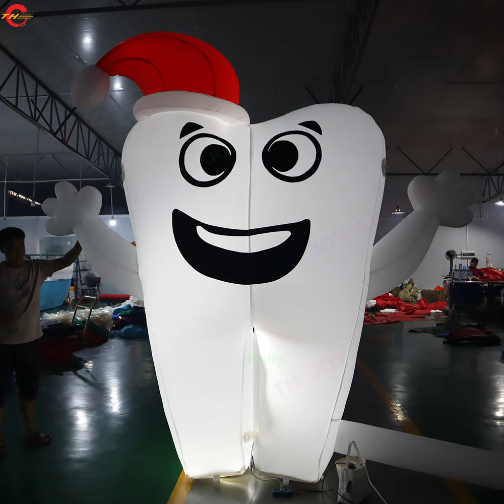 Free-Door-Shipping-Big-Inflatable-Teeth-Tooth-Model-Advertising-Tooth ...