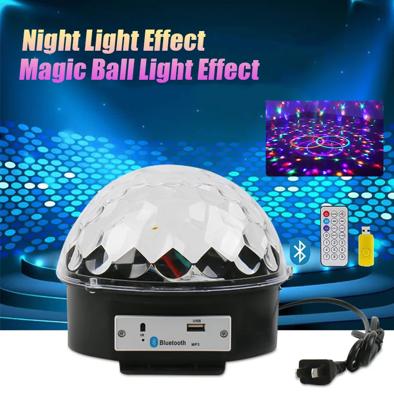LED-disco-ball-light-Bluetooth-DJ-Party-KTV-Magic-Ball-Stage-Lighting ...