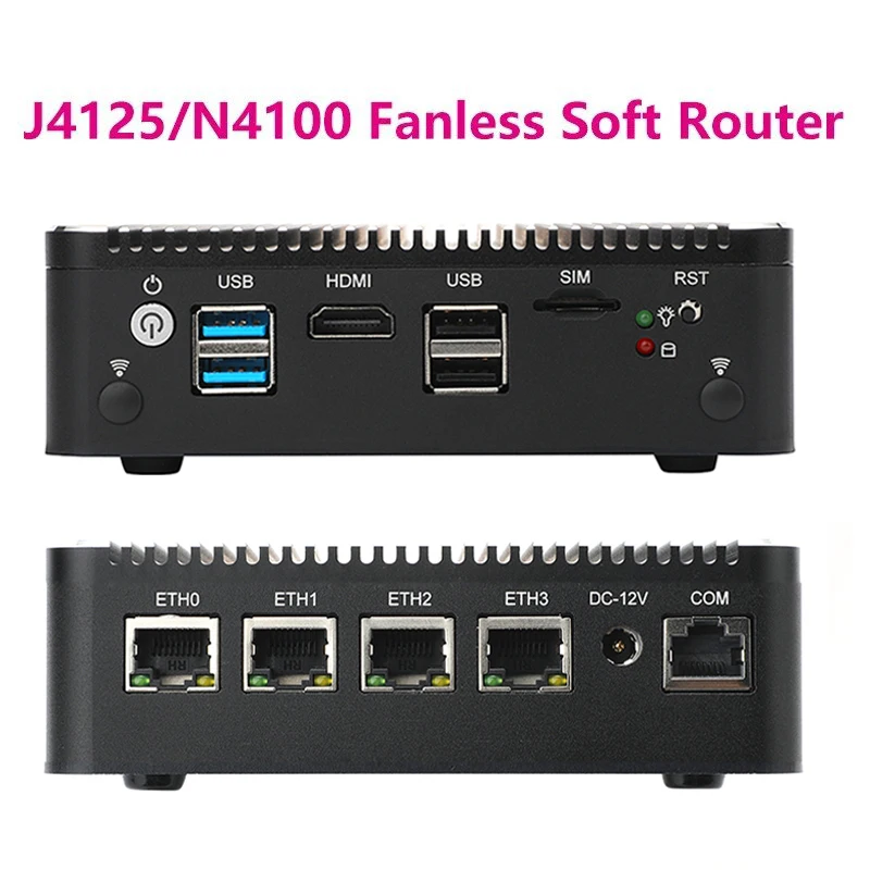 Fanless-Soft-Router-Celeron-J4125-N5000-Mini-PC-Quad-Core-4x-Intel-i226 ...