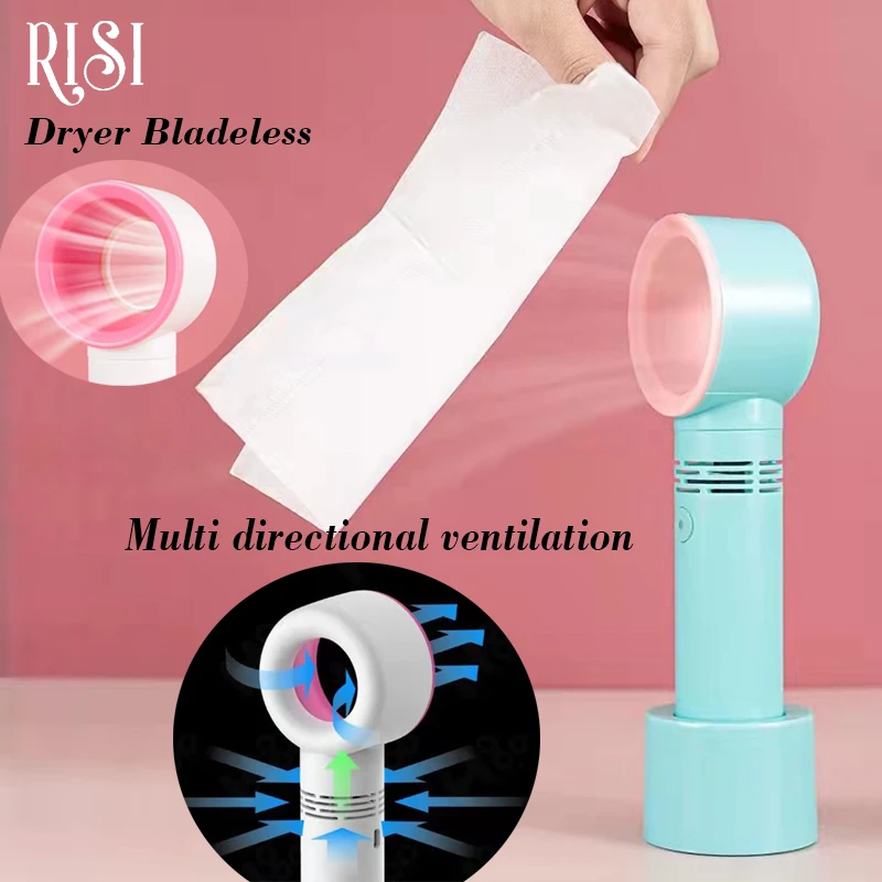 Risi Professional Eyelash Fan Dryer Portable Usb Rechargeable Mini Fan ...