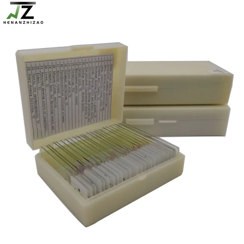 25Pcs Basic Histology Histological Prepared Slide Set|Educational ...