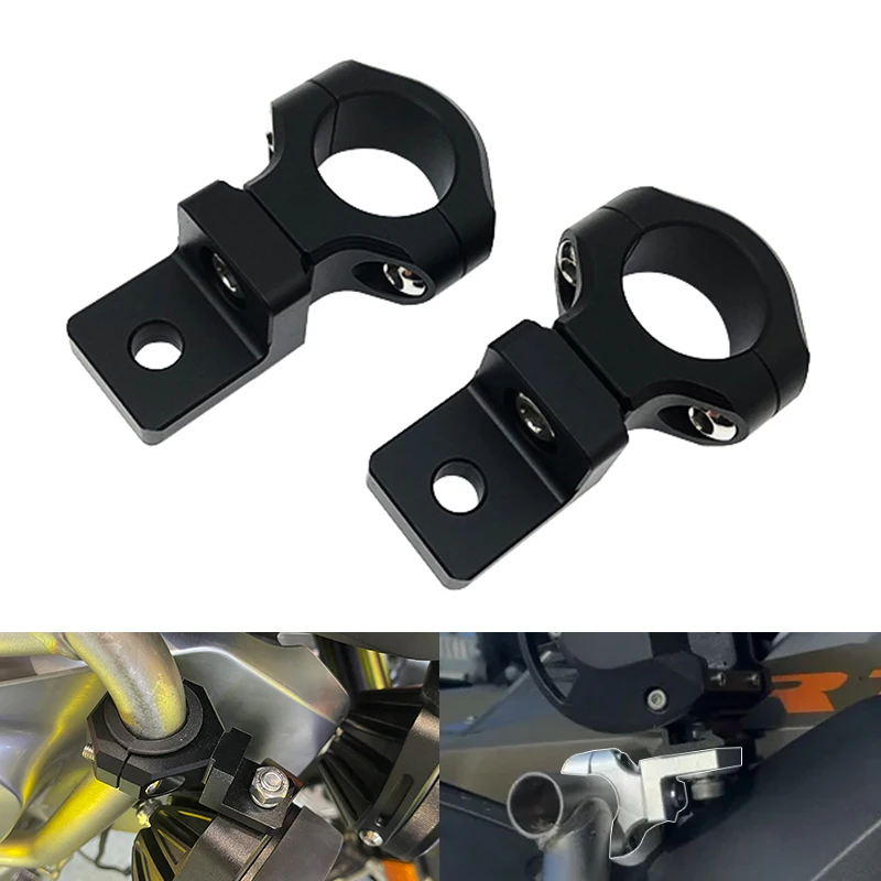 For BMW F900GS F800GS 2025 Universal 22mm 25mm Bumper LED Headlight ...
