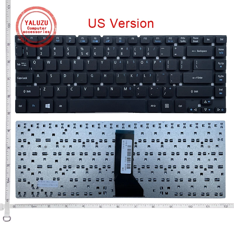 English US Black Keyboard For ACER TravelMate P246-M TMP246-M P246-MG