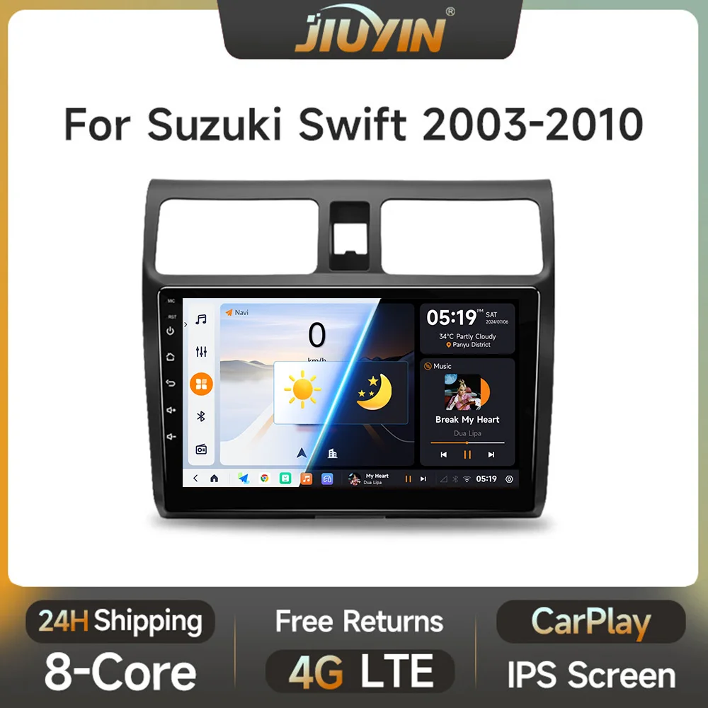 JIUYIN-Radio-est-reo-para-coche-reproductor-de-v-deo-con-Android-13 ...