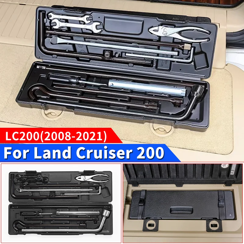 For-2008-2021-Toyota-Land-Cruiser-200-Tailgate-Trunk-Emergency-Toolbox ...