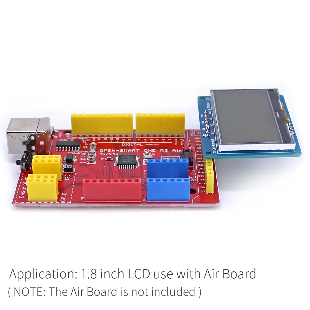 OPEN-SMART With Backlight LED 3.3V 1.8 Inch 128 * 64 Serial SPI ...