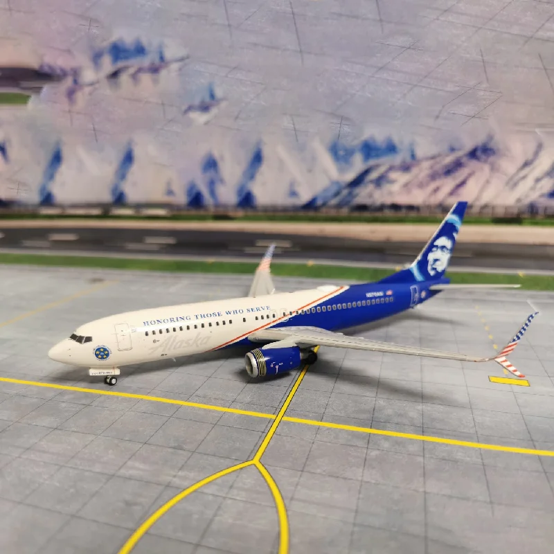 Geminijets-1-200-Metal-Scale-Aircraft-Alaska-Airlines-737-800-N570AS ...