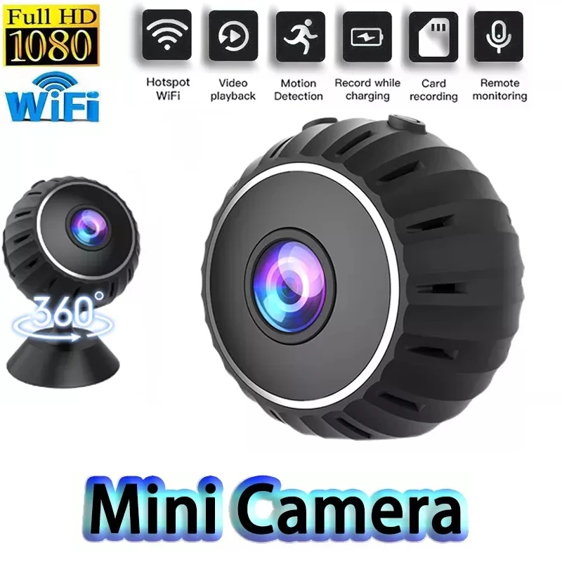 A9 Version Wifi Mini Camera With Battery 1080p Night Vision Motion ...