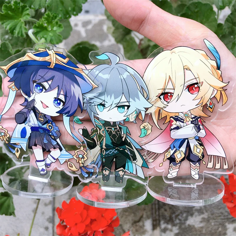 Genshin Impact Acrylic Stand Figure | Anime Cartoon Cosplay Figure ...