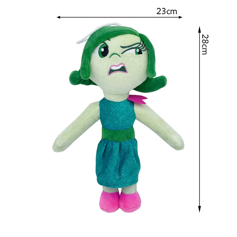 20-30cm Inside Out 2 Disney Pixar Plush Toys Doll ANXIETY Ennui Envy ...