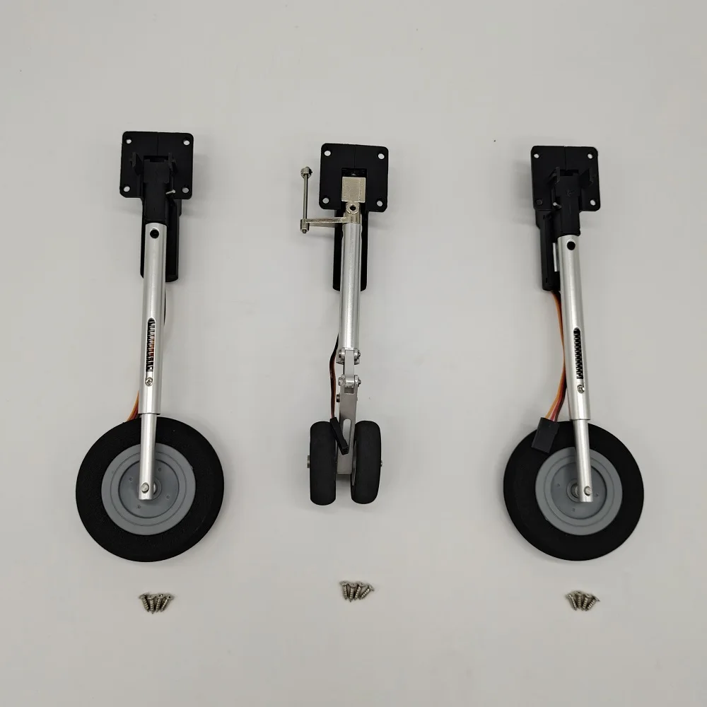 Freewing 80mm A 6E 침입자 EPO RC 비행기 FJ20411 08 용 Retract 랜딩 기어 세트|set ...