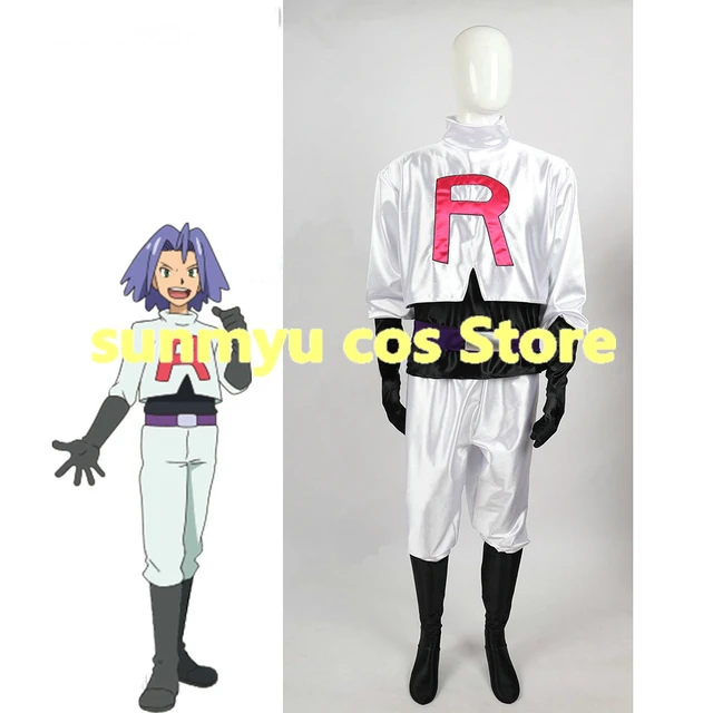 Team Rocket James Cosplay Wig Pokemon Anime Costume, 42% OFF