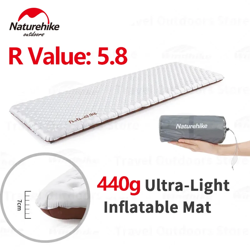 Naturehike-R5-8-R5-0-Air-Mat-Inflatable-Thermal-Insulation-Inflating-Mattress-Hiking-Camping ...
