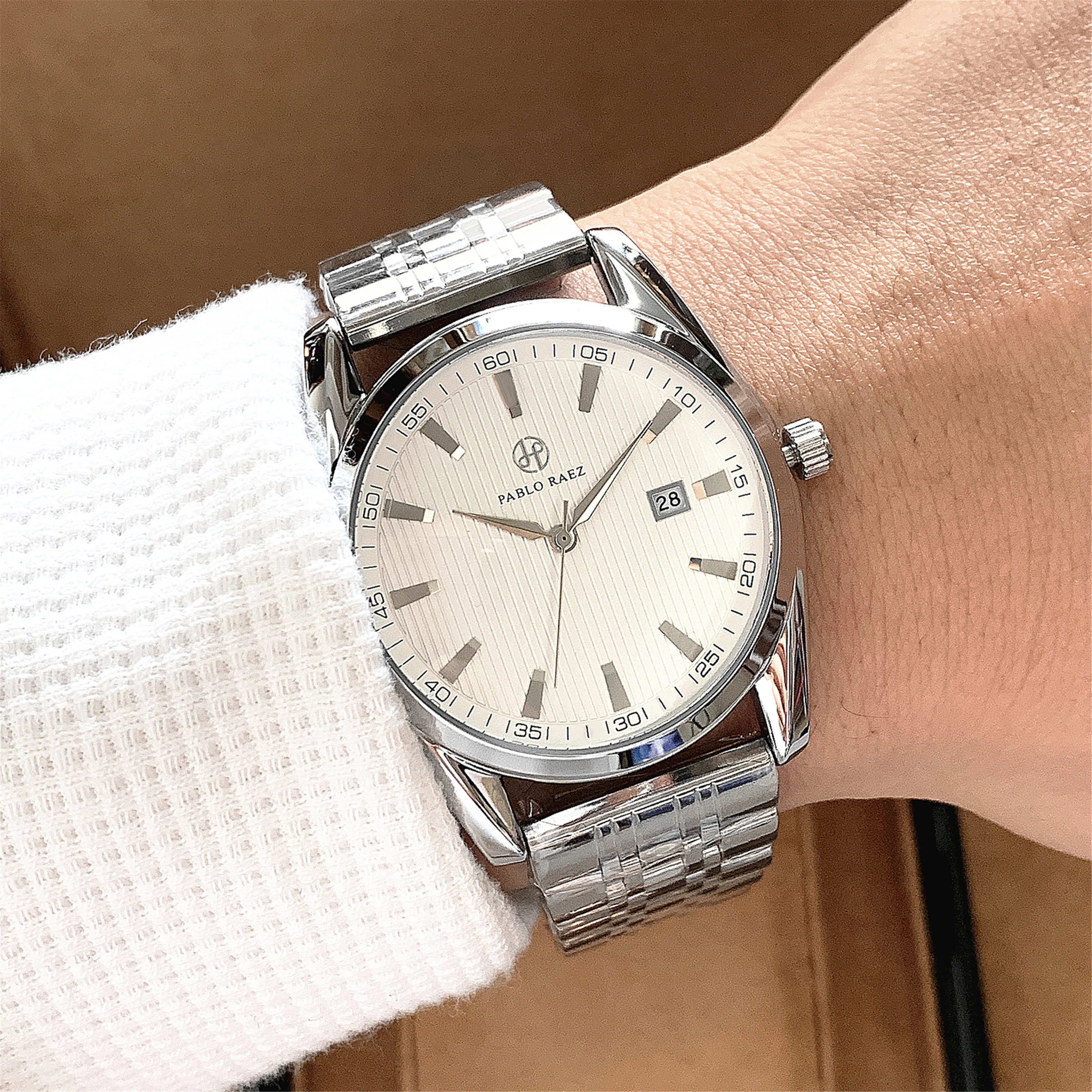 PABLO-RAEZ-Brand-Man-Watches-Business-Quartz-Clock-Men-s-Stainless ...