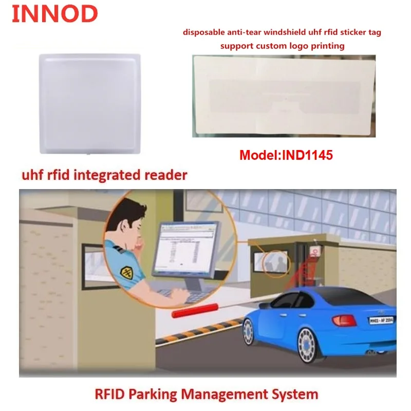 Anti-tear-alien-9654-chip-passive-long-distance-UHF-RFID-tag-car ...