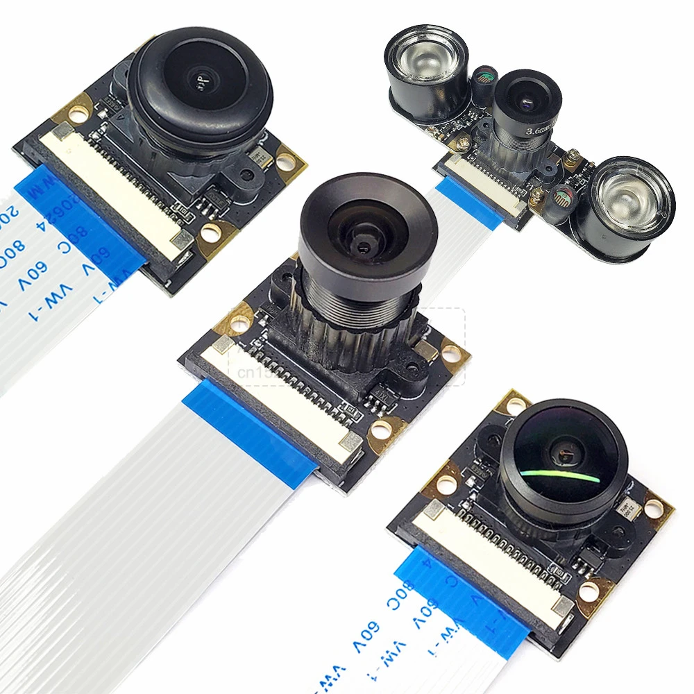 Ov5647 Camera Module For Raspberry Pi 3b 4b 3b+ Adjustable Focus 120 ...