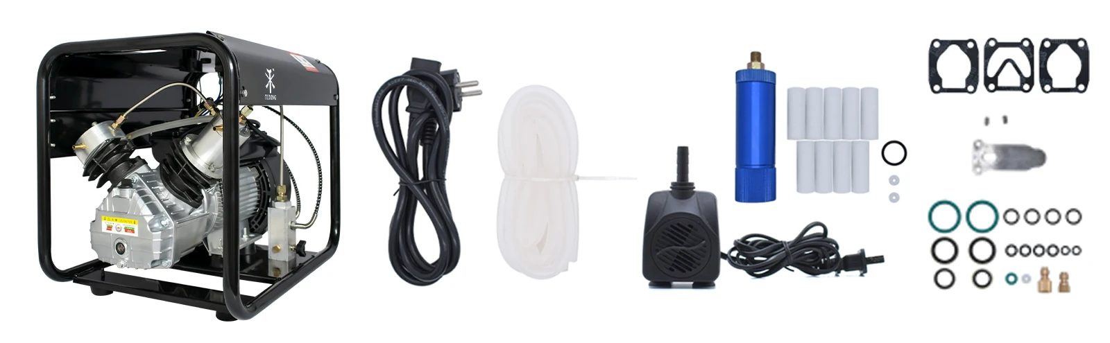 TXED011-pcp-air-compressor-double-cylinder-compressor-high-pressure