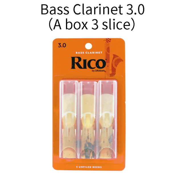 USA Original D’Addario RICO Orange Box Reeds Eb Alto Bb Soprano Tenor ...
