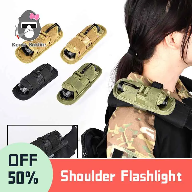 WADSN-Tactical-Backpack-Vest-Waist-Belt-Shoulder-Flashlight-Outdoor ...