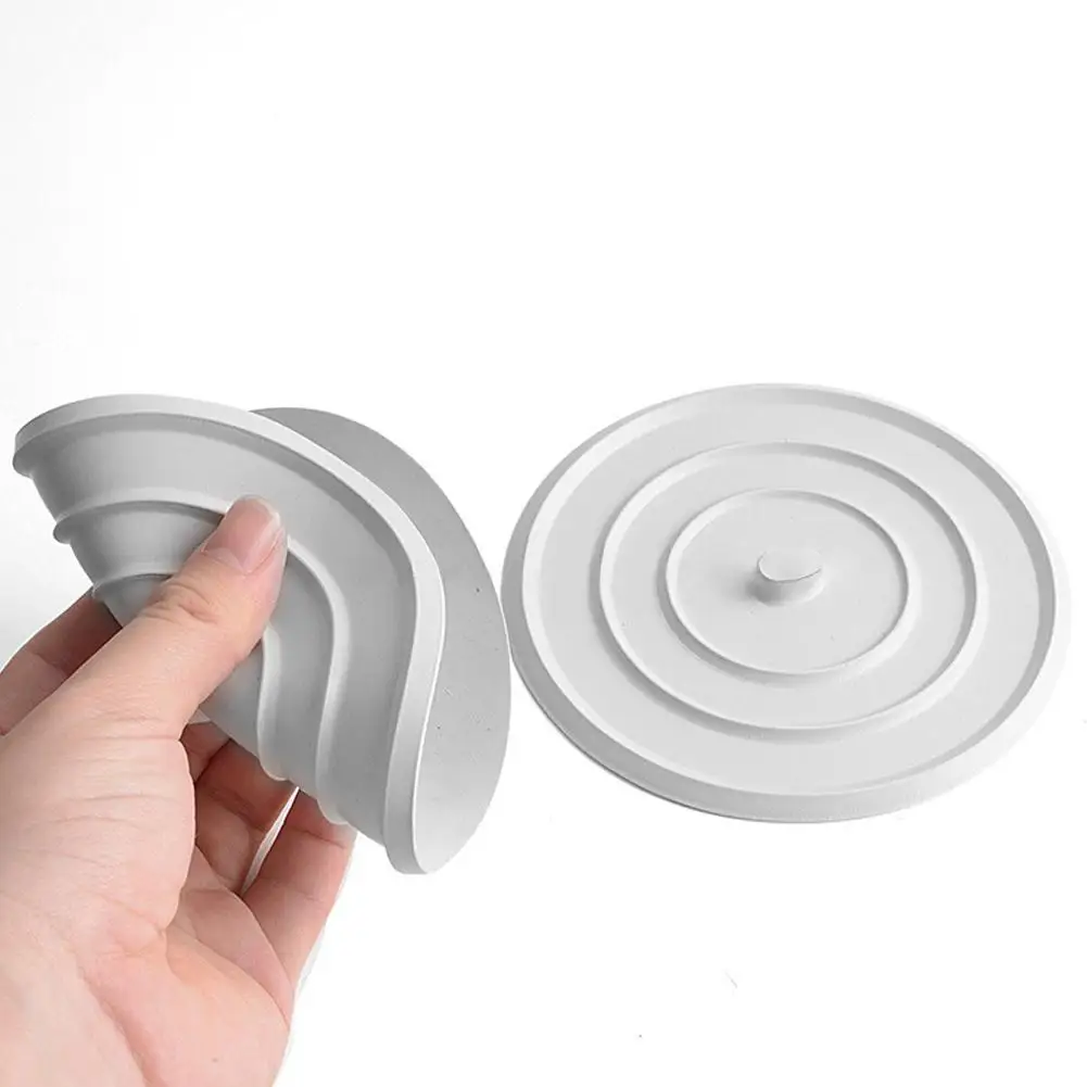 11cm Large Silicone Bathtub Stopper Leakage-proof Drain Cover Sink Hair ...